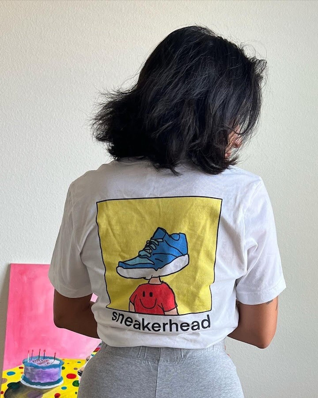 Sneakerhead Tee 2 T-shirt, Design, Handmade, Procreate, Graphic Tee ...