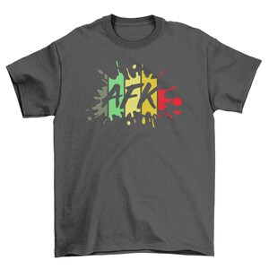 Gamer AFT Splat Logo Gaming T Shirt Ideal Gift for Video Game Fan Tee ...