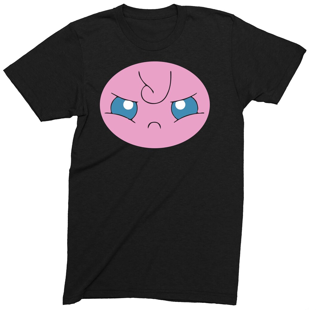 Angry Puff Cartoon Face T-shirt Adults & Kids Funny Novelty Slogan T ...
