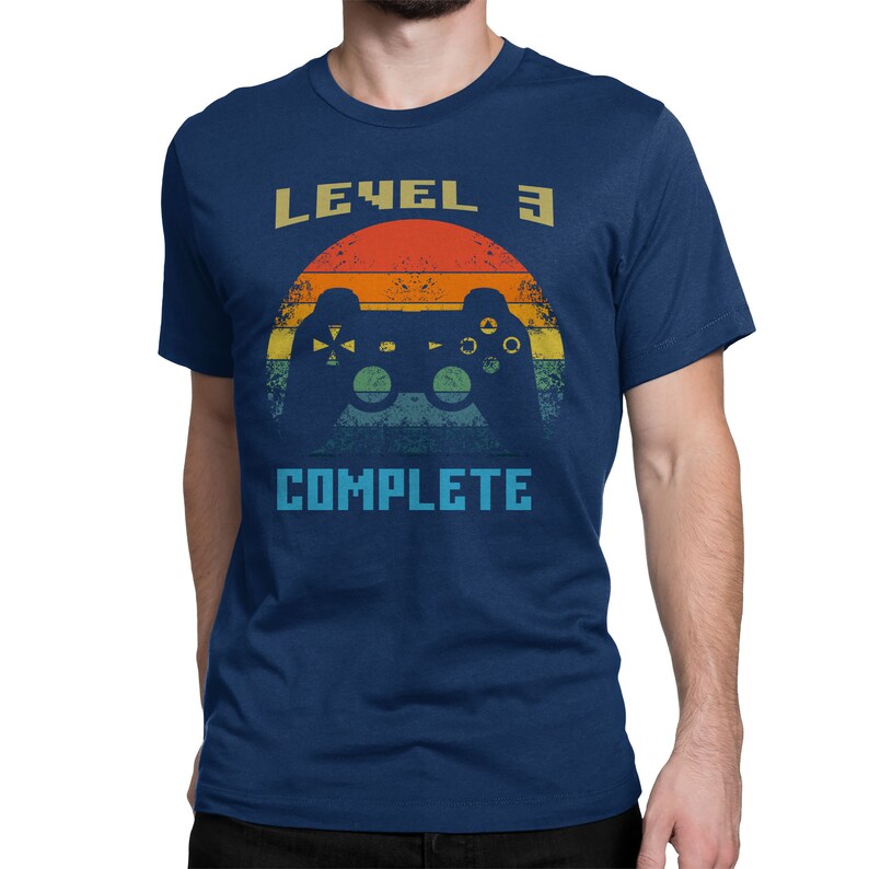 Level 3 Complete Anniversary Celebration T-shirt Fun Cool - Etsy UK