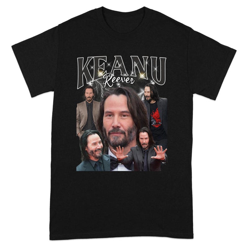 T Shirts Keanu Reeves - Etsy