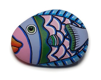A Rare Shaped Stone Transformed in an Emperor Angel Fish Rock - Etsy