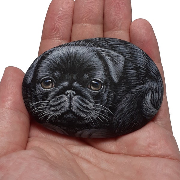 Pug Painting - Etsy