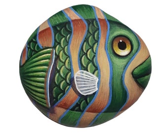 A Rare Shaped Stone Transformed in an Emperor Angel Fish Rock - Etsy