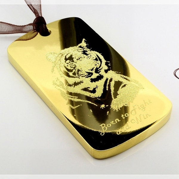 Custom Gold Pendant - Etsy