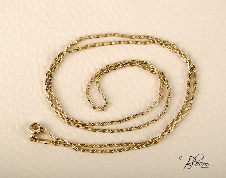 Heavy Duty Gold Chain 14K Gold Chain Delicate but Strong Gold - Etsy
