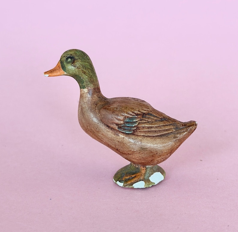 Vintage Ceramic Duck - Etsy