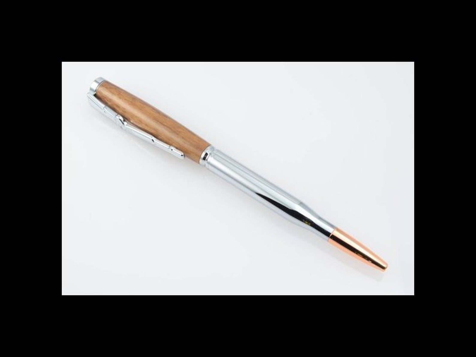 Walnut Slim Style Bullet Pen Rifle Clip Twist Pen - Etsy