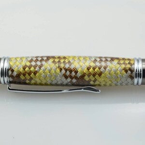 Ballpoint Pen With Metal Mesh and Acrylic Barrel, Writing Pen ...