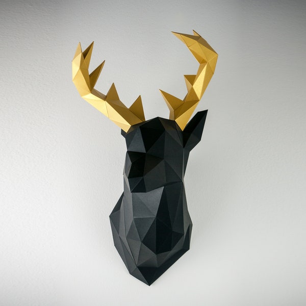 Fake Deer Head - Etsy