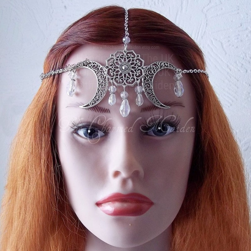 Moon Goddess Headpiece - Etsy