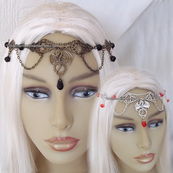 Dragon Headpiece - Etsy