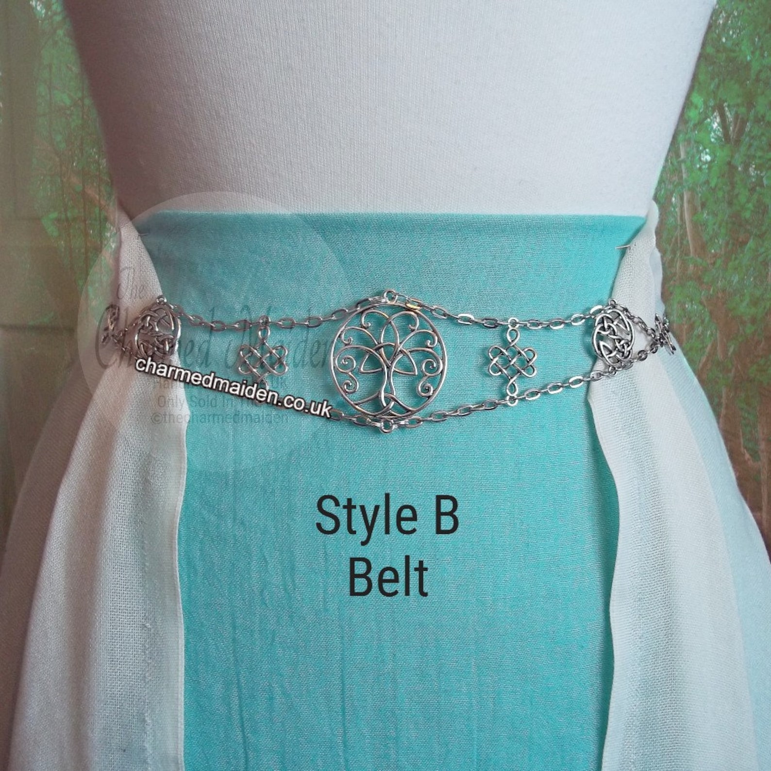 Tree of Life Girdle Belt, Celtic Belt, Pagan Handfasting, Wiccan Witch ...
