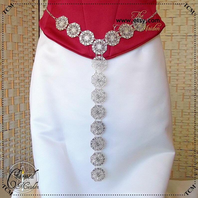 Medieval Girdle Belt Bronze Gold or Silver Filigree Belt | Etsy