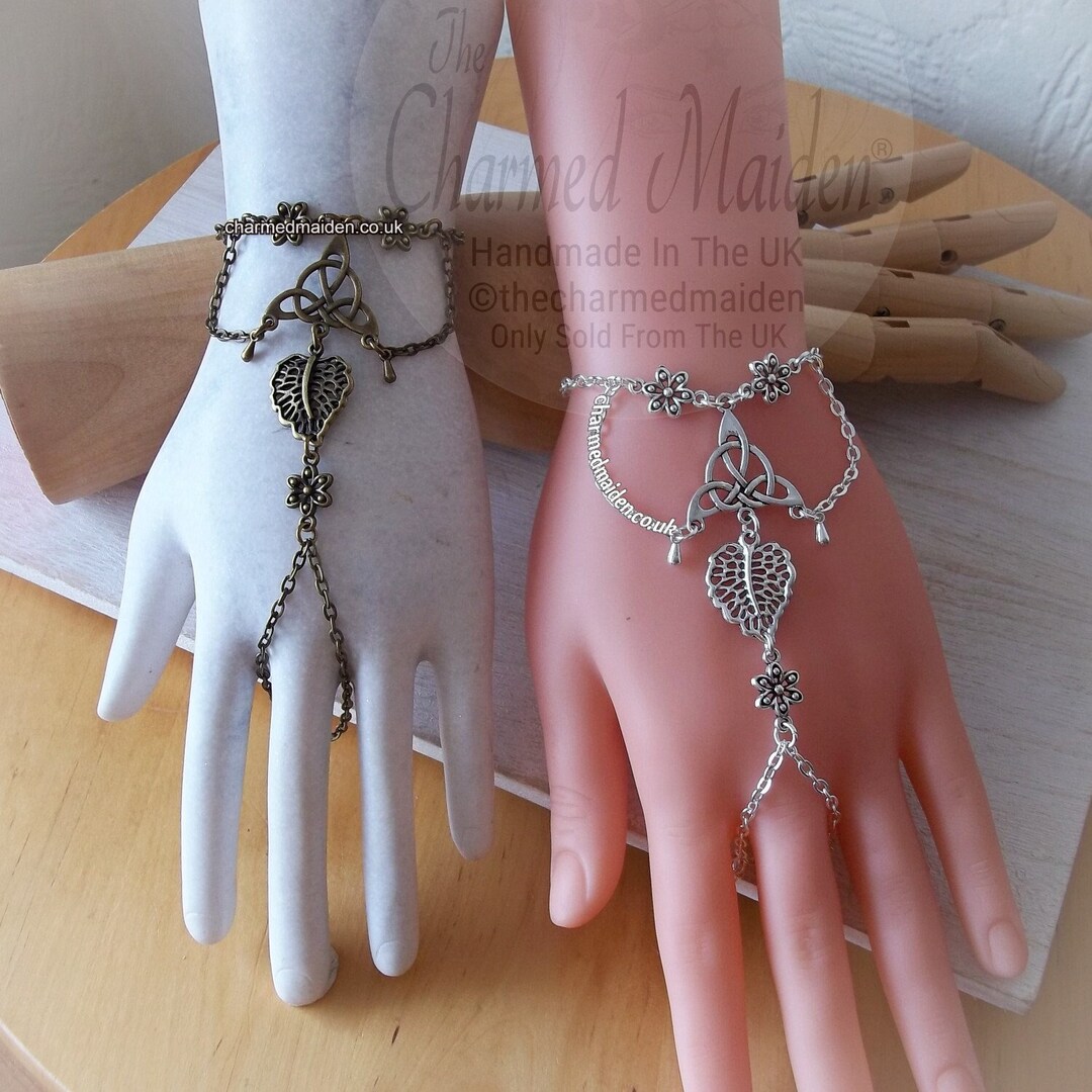 Elven Hand Chain, Elf Costume Jewellery, Fairycore, Woodland Wedding ...