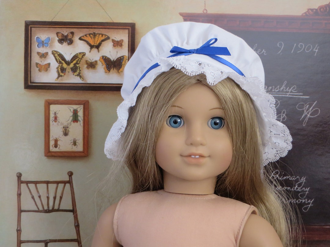 Round Eared Cap (mob Cap) for 18 Inch Doll Like American Doll - Etsy