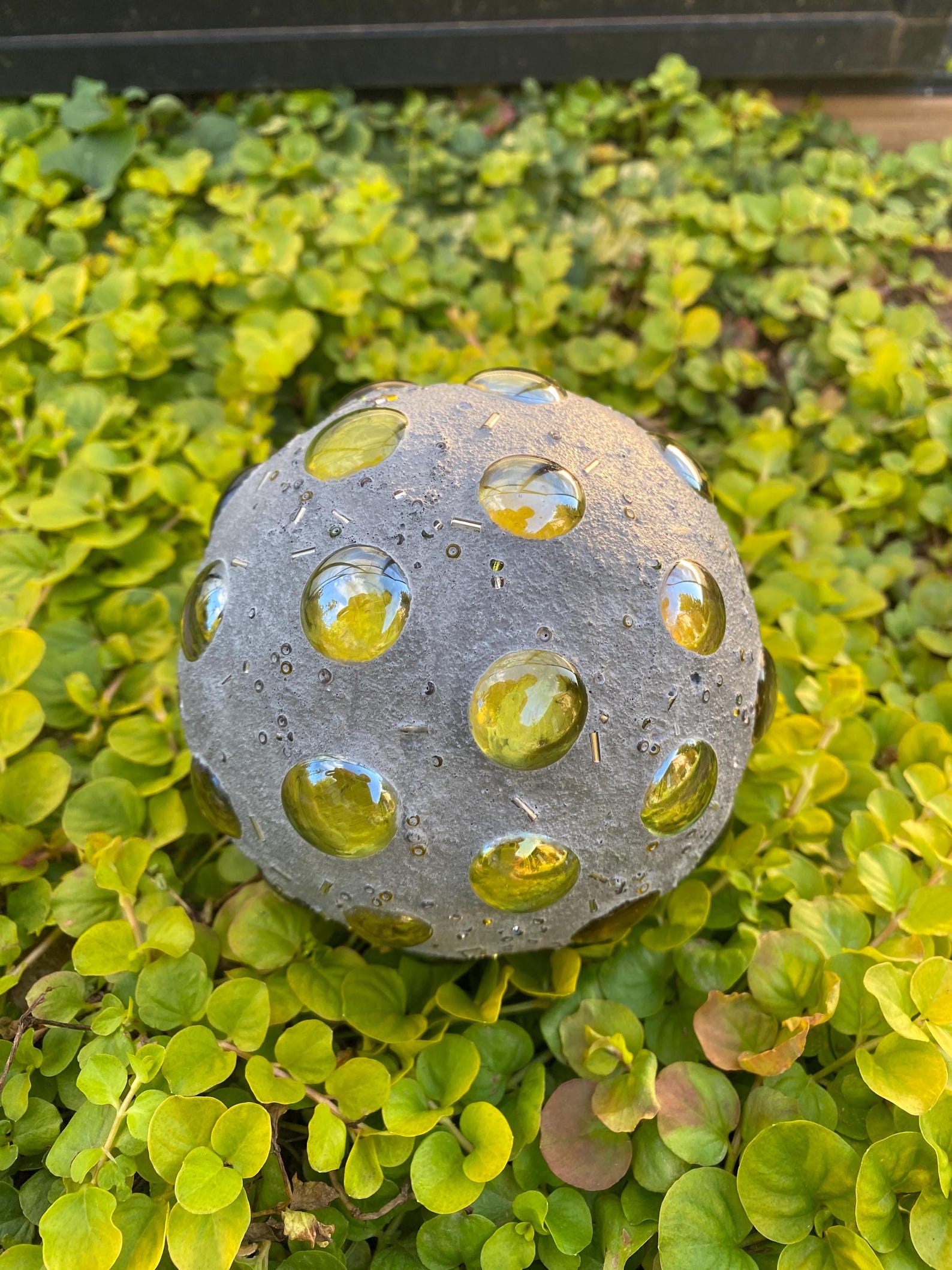 Mosaic Garden Ball Orb Decoration 4.5" Diameter - Etsy