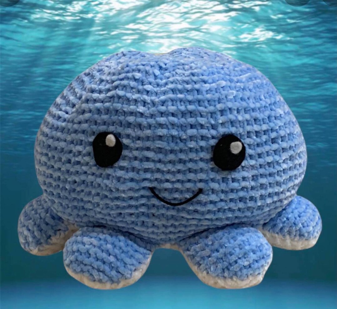 KNITTING Pattern-octopus Reversible - Etsy
