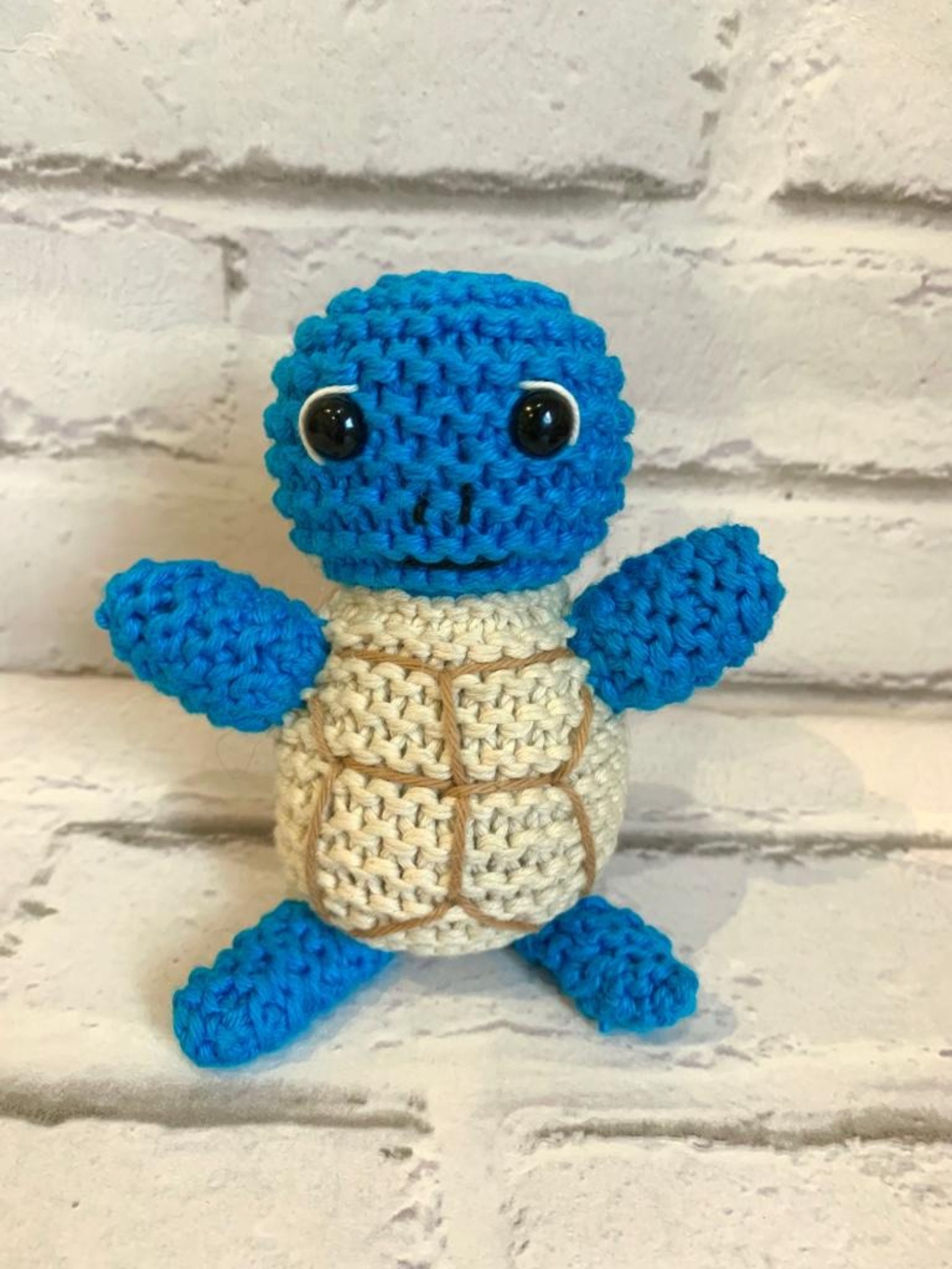 Knitting Pattern Pokemon Set 3 in 1 Pikachu Squirtle Charmander Soft ...