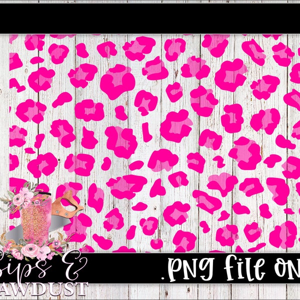 Pink Leopard Png - Etsy