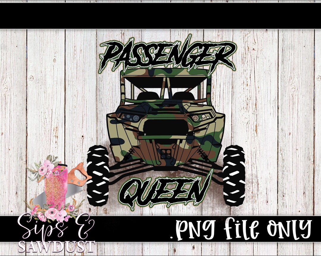 Camo Passenger Queen Rzr File Digital Image - Etsy