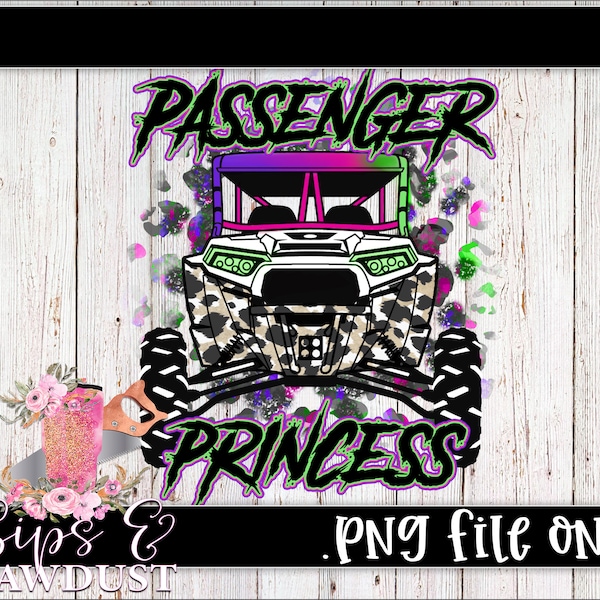 Passenger Princess Sxs Png - Etsy