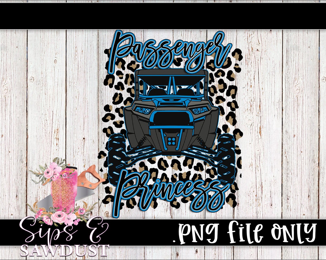 Light Blue Passenger Princess Rzr Png Sublimation Rzr - Etsy