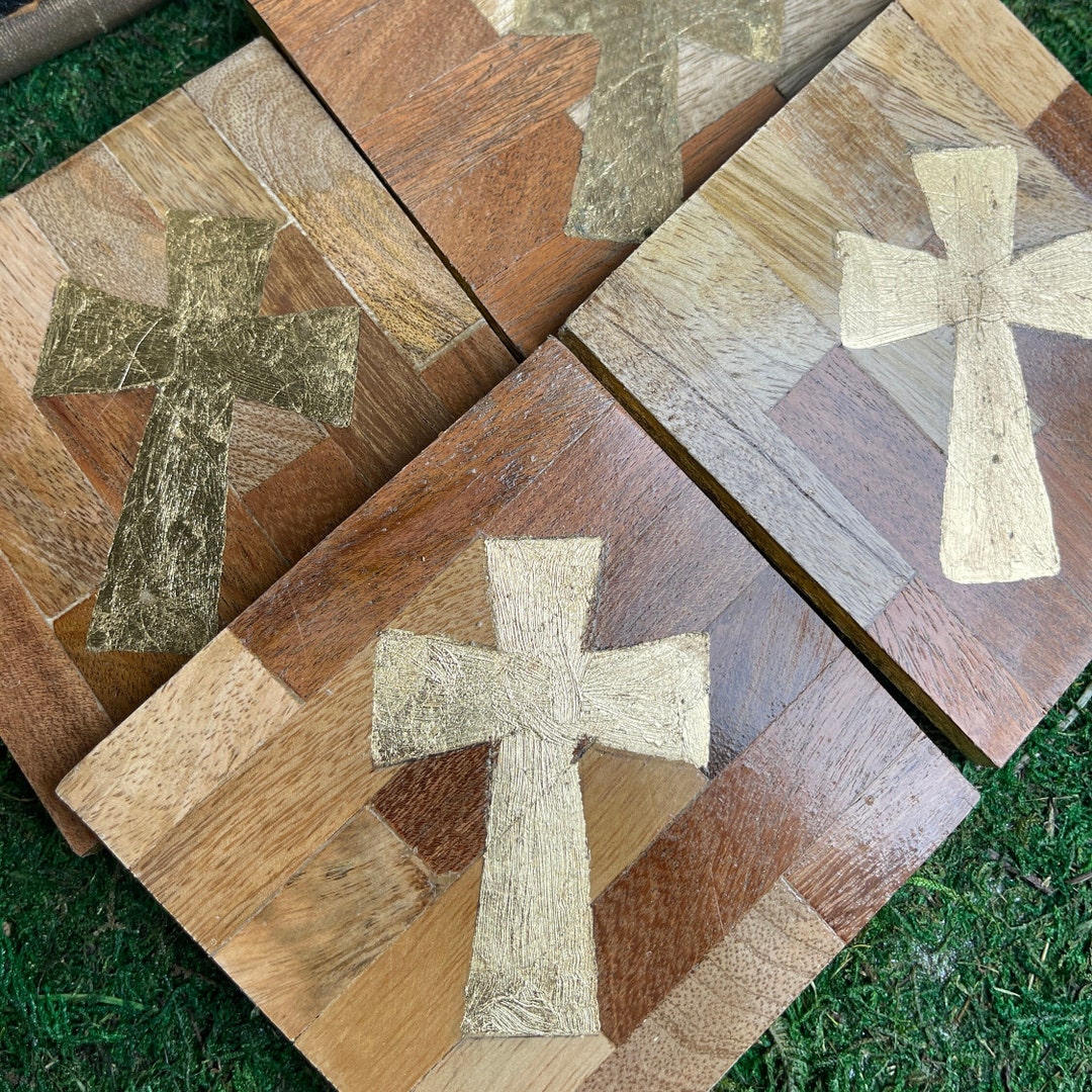Christian Wooden Coasters, Religious Gift, Church Volunteer, Anglican ...