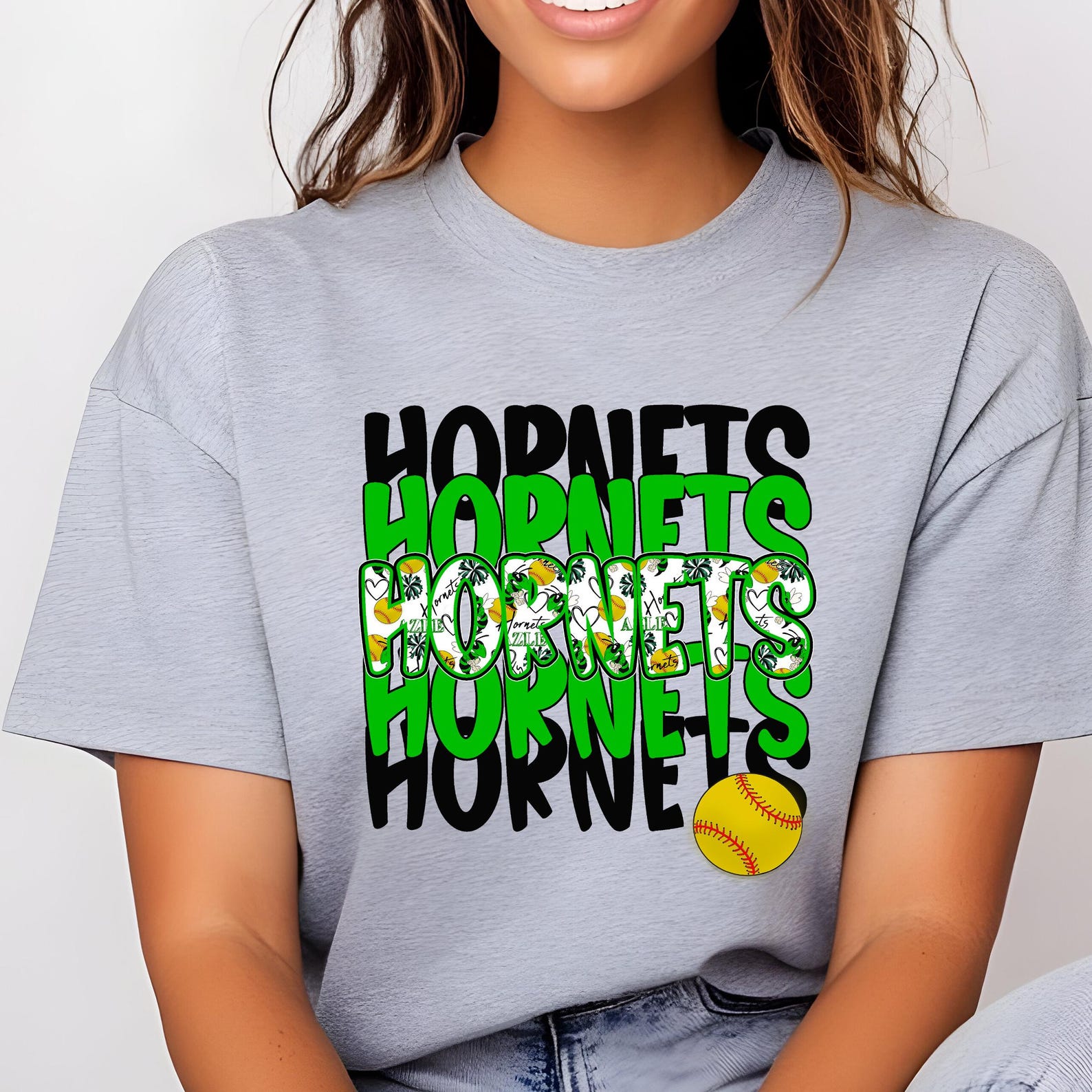 Azle Hornets Softball Multi JPEG PNG Sublimation DTF Digital Download ...