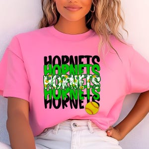 Azle Hornets Softball Multi JPEG PNG Sublimation DTF Digital Download ...