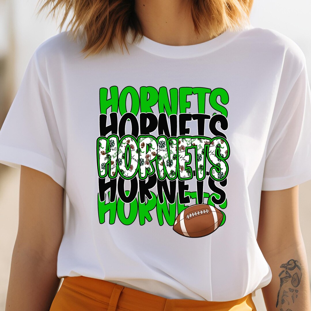 Azle Hornets Football Stacked JPEG PNG Sublimation DTF Digital Download ...