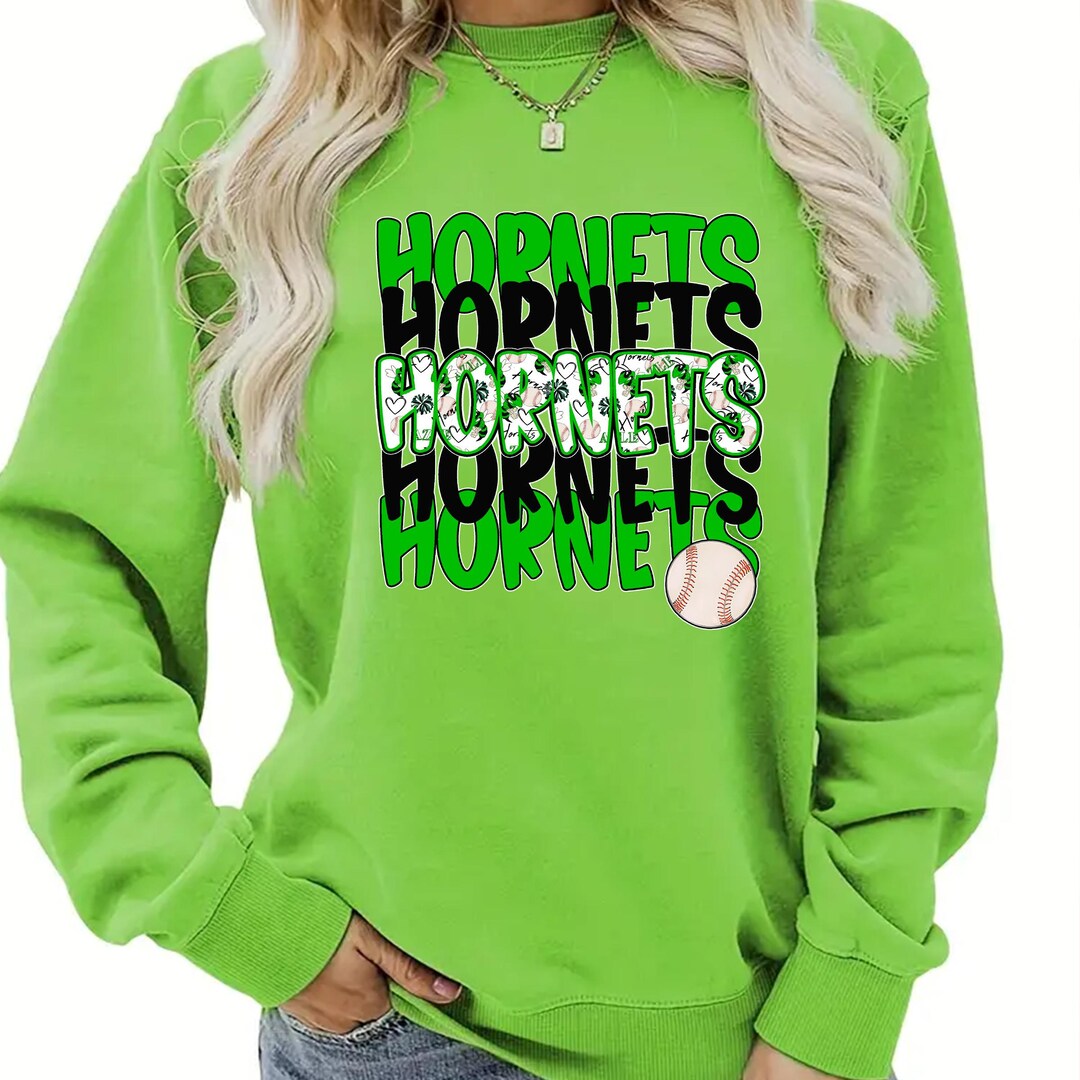 Azle Hornets Baseball Stacked JPEG PNG Sublimation DTF Digital Download ...