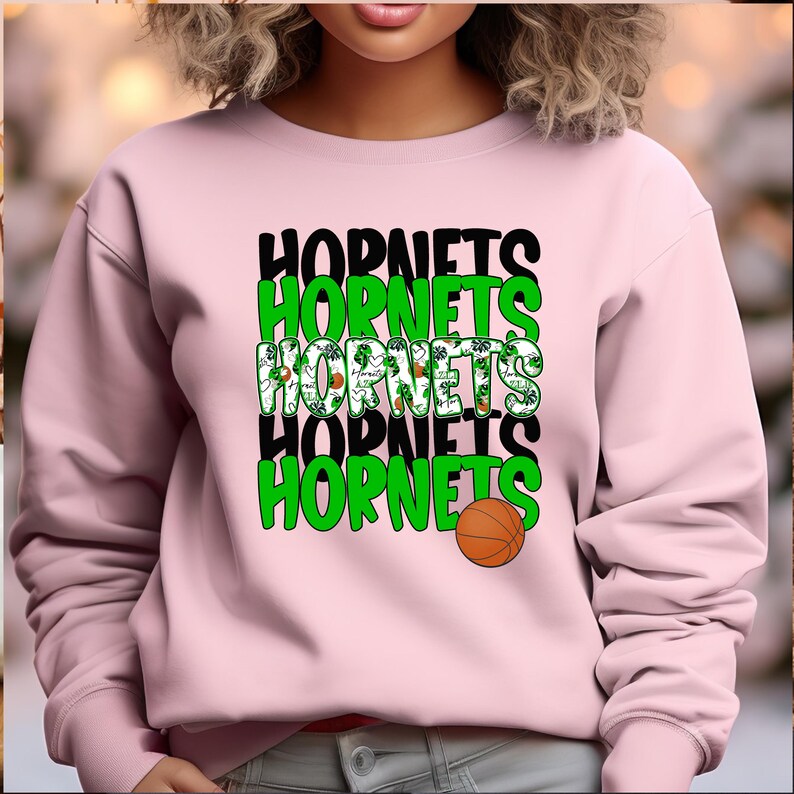 Azle Hornet Basketball Stacked JPEG PNG Sublimation DTF Digital ...