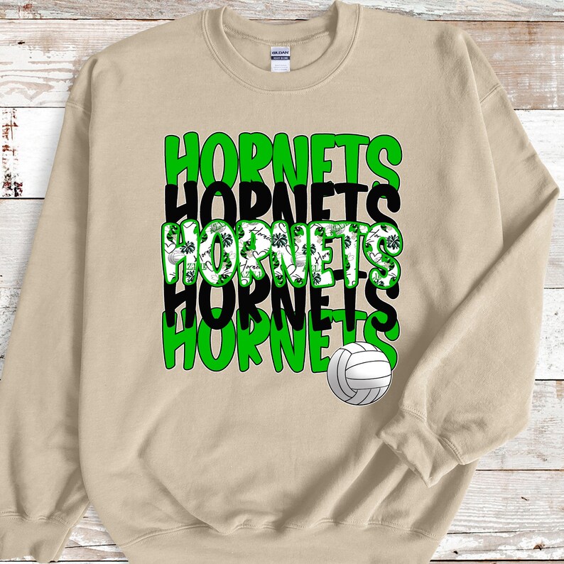 Azle Hornets Volleyball Multi PNG JPEG Sublimation DTF Digital Download ...