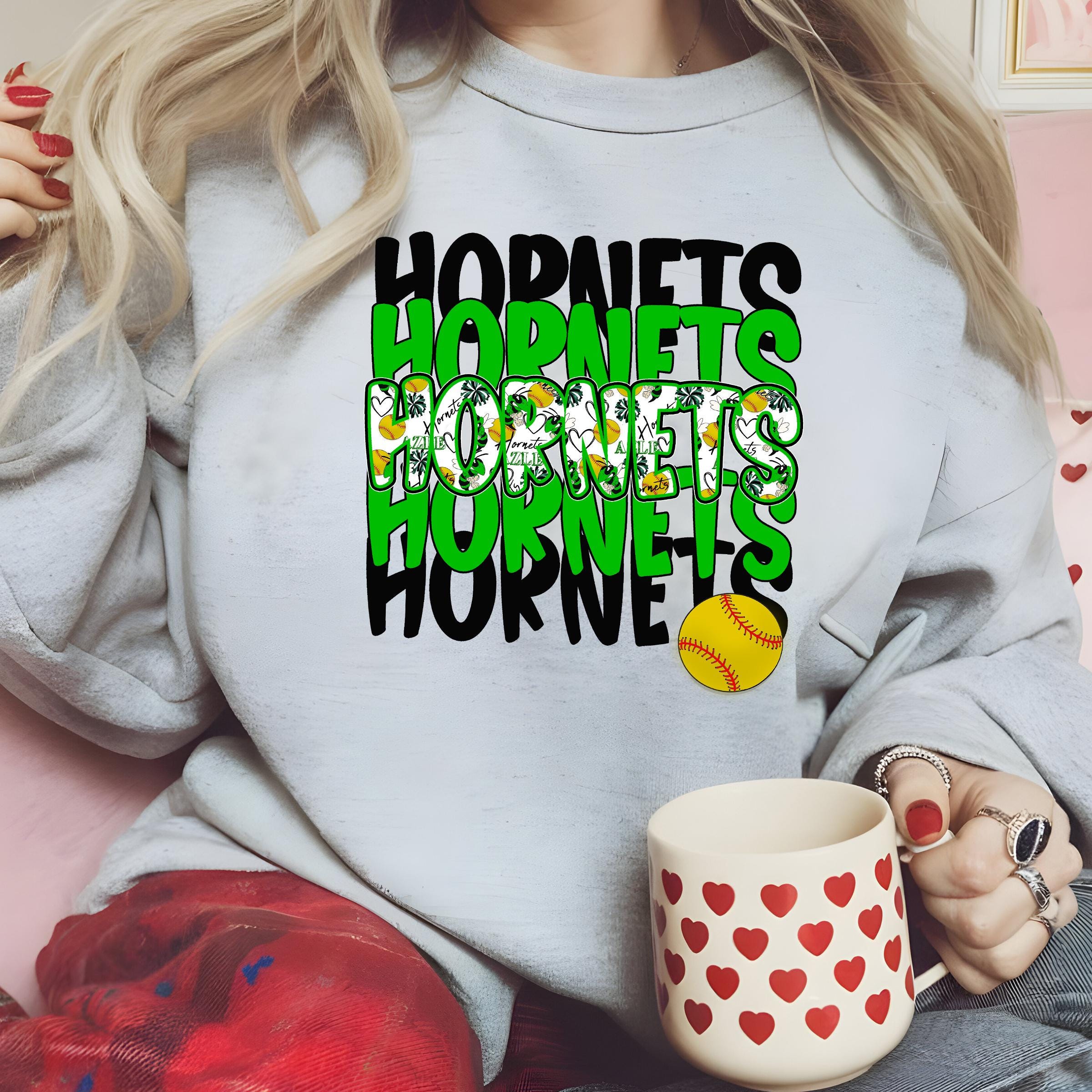 Azle Hornets Softball Multi JPEG PNG Sublimation DTF Digital Download ...