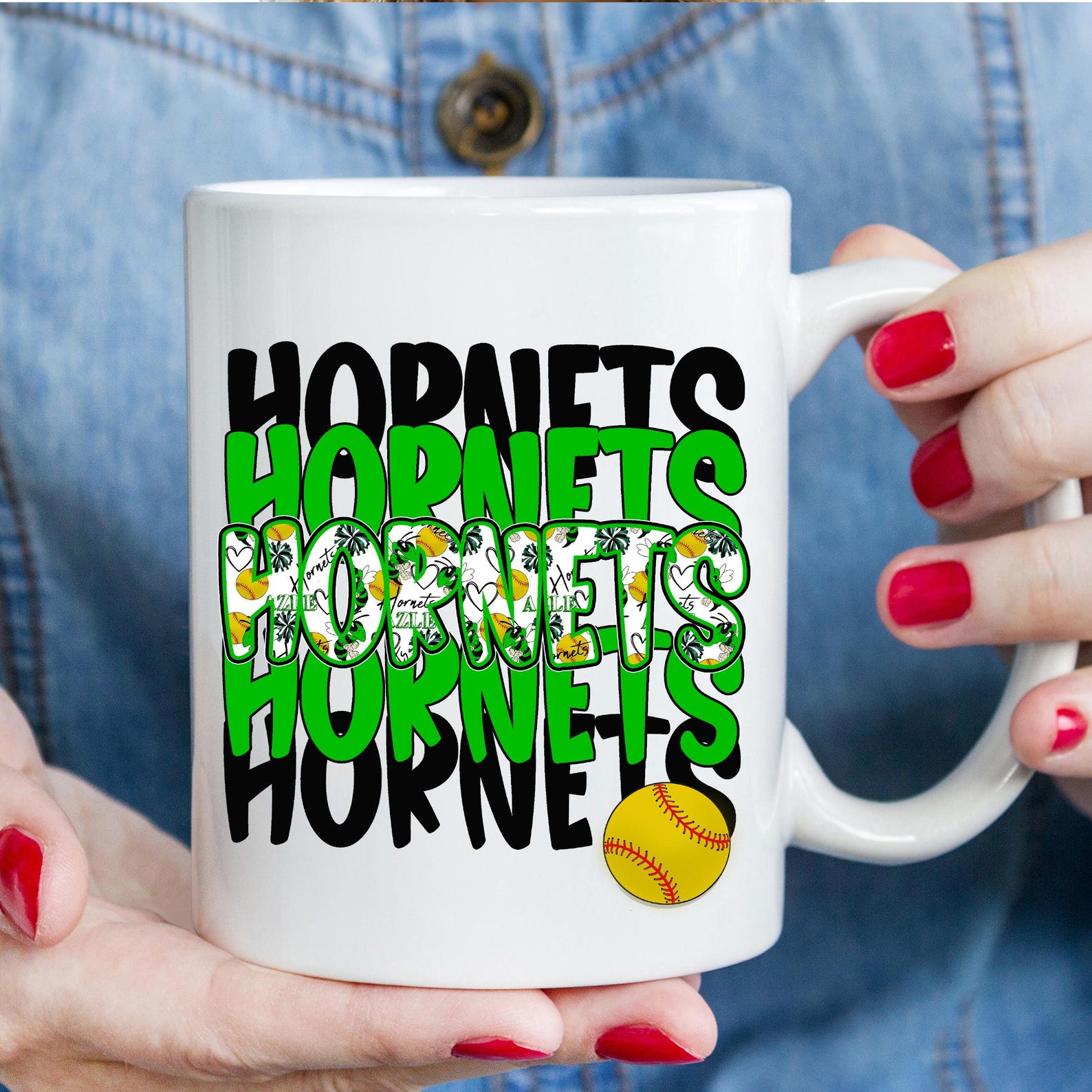 Azle Hornets Softball Multi JPEG PNG Sublimation DTF Digital Download ...
