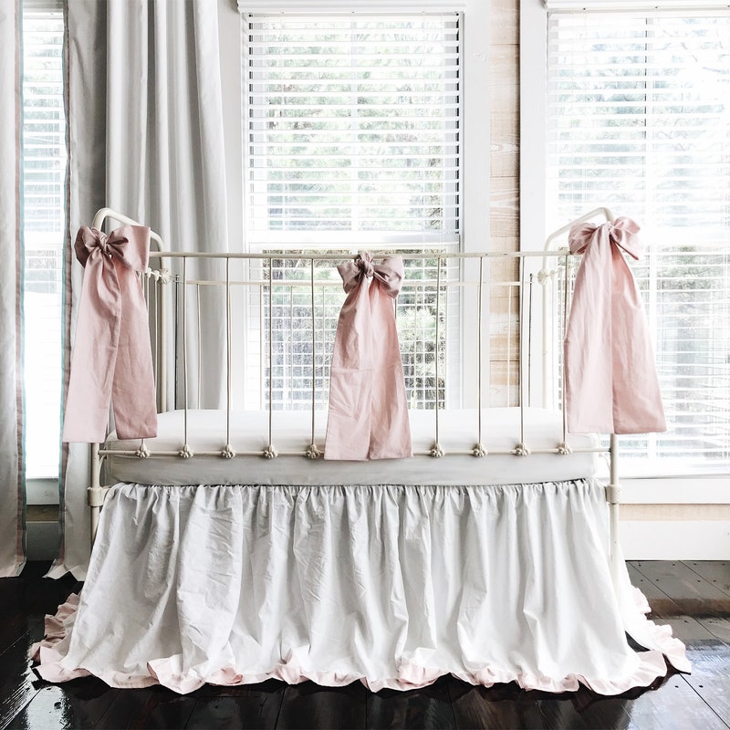 Ruffle Crib Bedding - Etsy
