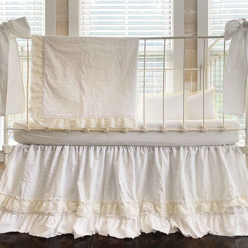 Lace Dust Ruffle - Etsy