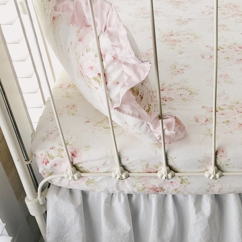 Floral Crib Pillow Toddler Pillow Floral Baby Bedding Crib - Etsy