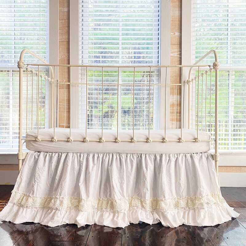 Lace Dust Ruffle - Etsy