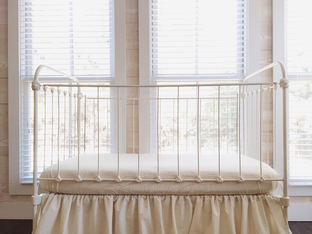 Natural Fitted Crib Sheet, Neutral Crib Sheet, Boy Crib Sheet, Girl ...