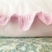 Pink Shabby Chic Euro Sham 26x26 Euro Sham Ruffled Pillow - Etsy