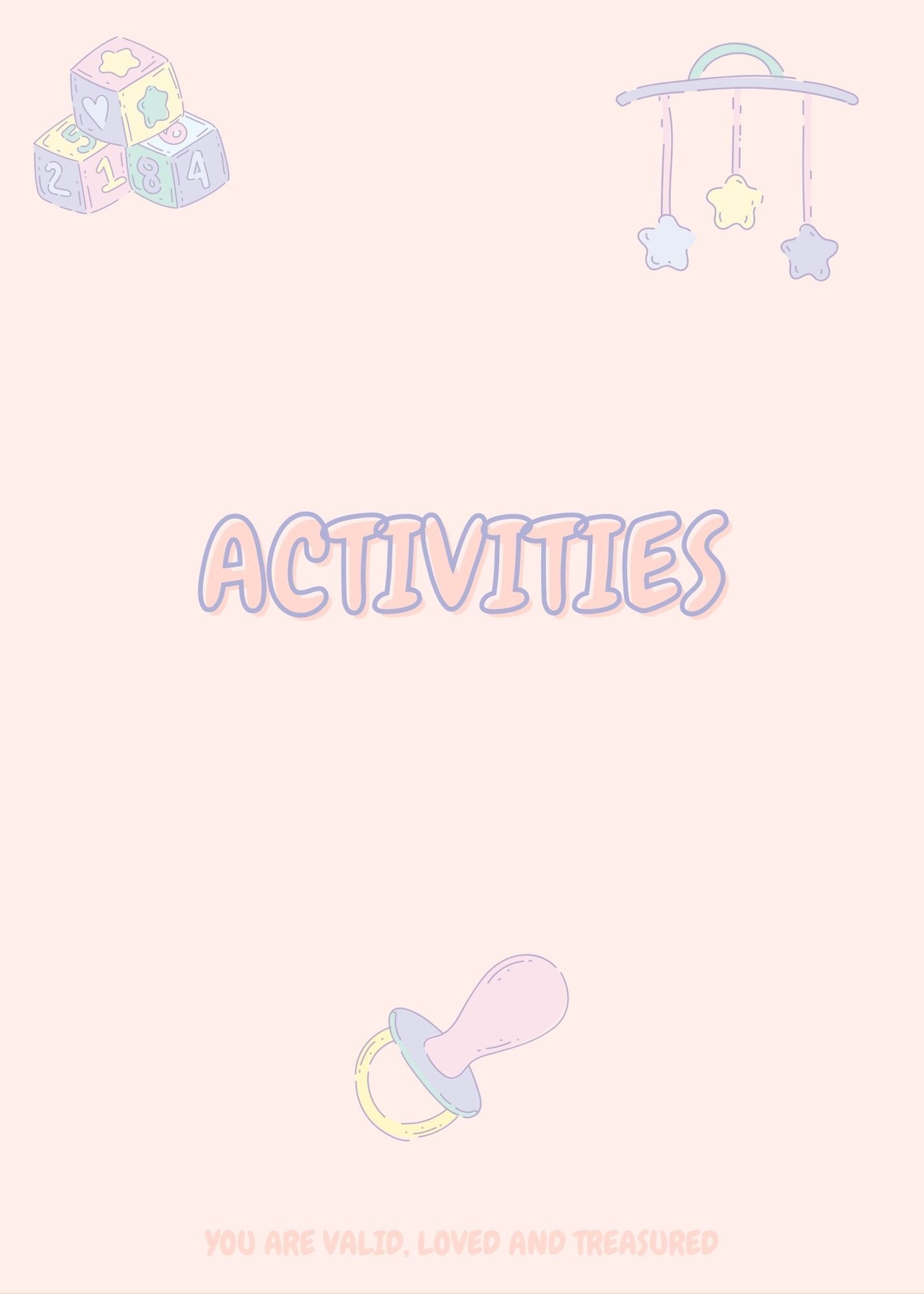 Little Space Activity Book 32pg | DDLG/MDLG Journal | Drawing/ Coloring ...