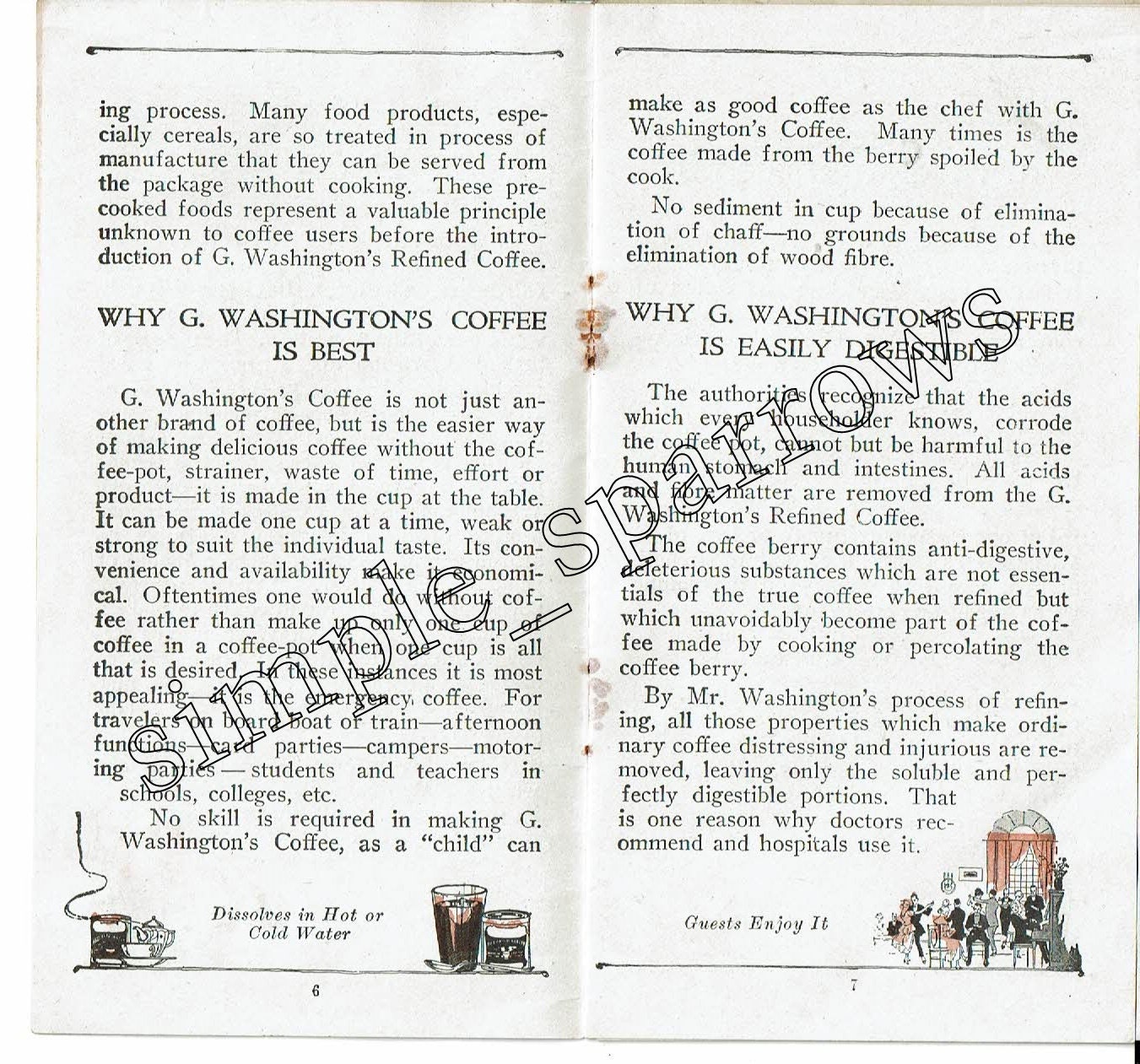 1920s Coffee Recipe Booklet INSTANT DOWNLOAD Vintage Printable - Etsy