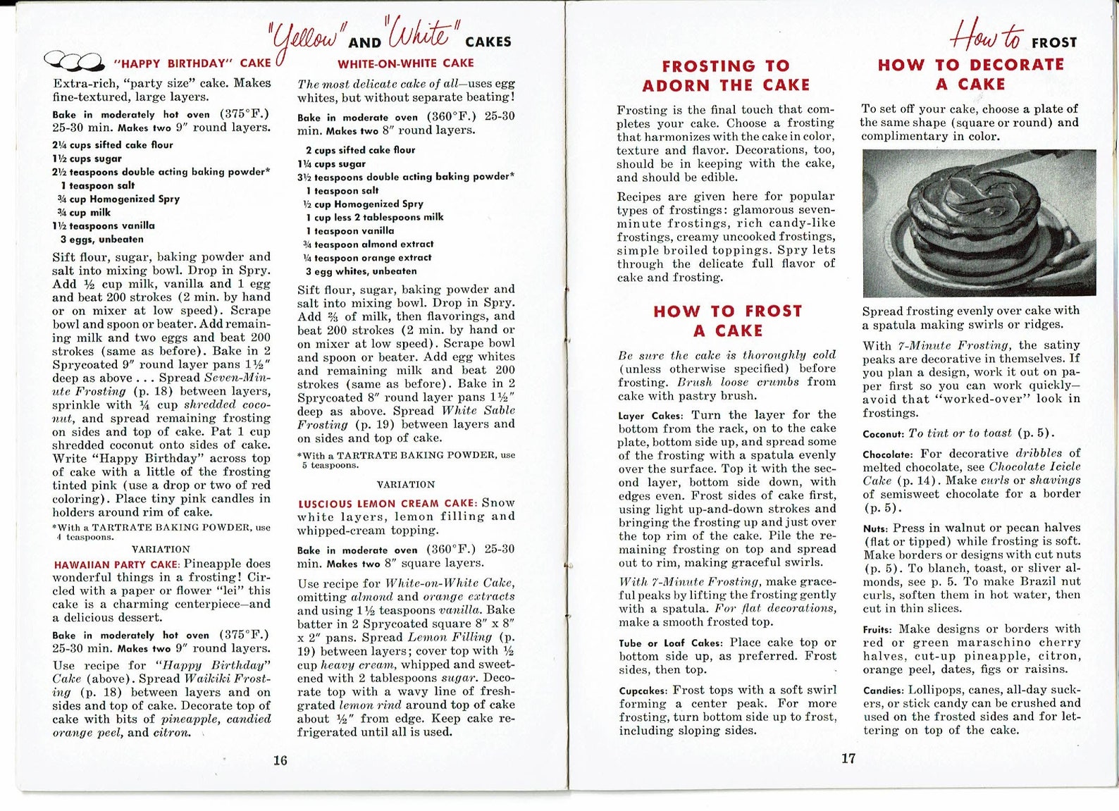 1950s Baking Recipe Booklet INSTANT DOWNLOAD Vintage 50s Cookbook - Etsy