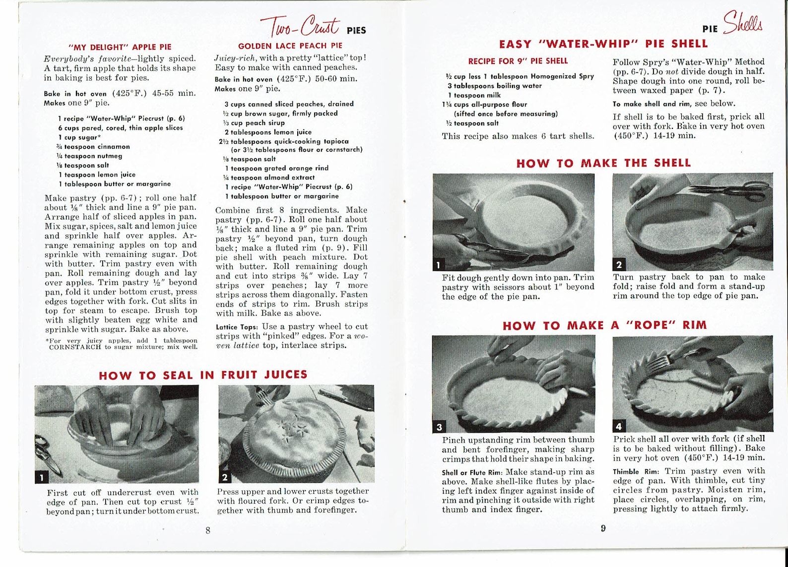 1950s Baking Recipe Booklet INSTANT DOWNLOAD Vintage 50s Cookbook - Etsy