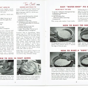 1950s Baking Recipe Booklet INSTANT DOWNLOAD Vintage 50s Cookbook - Etsy