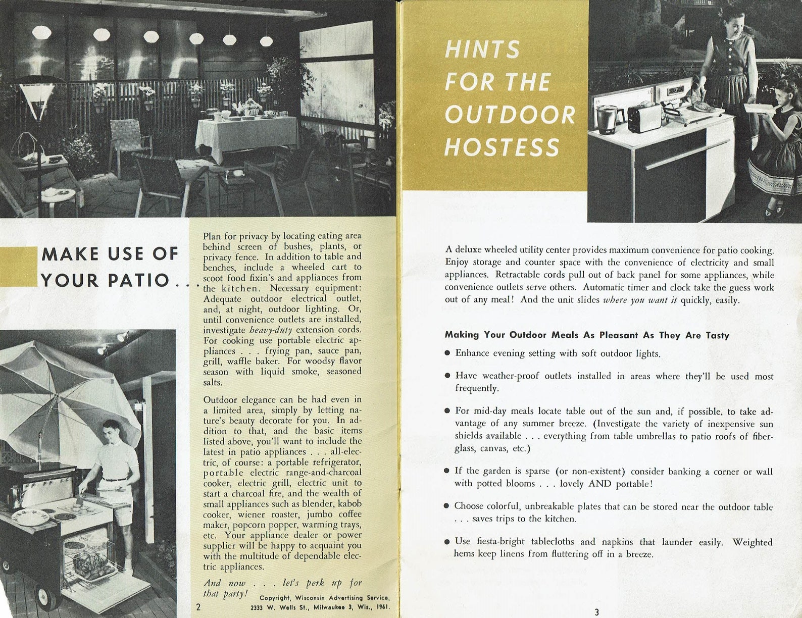 Vintage Cookout Recipe Booklet INSTANT DOWNLOAD 1950s 1960s - Etsy