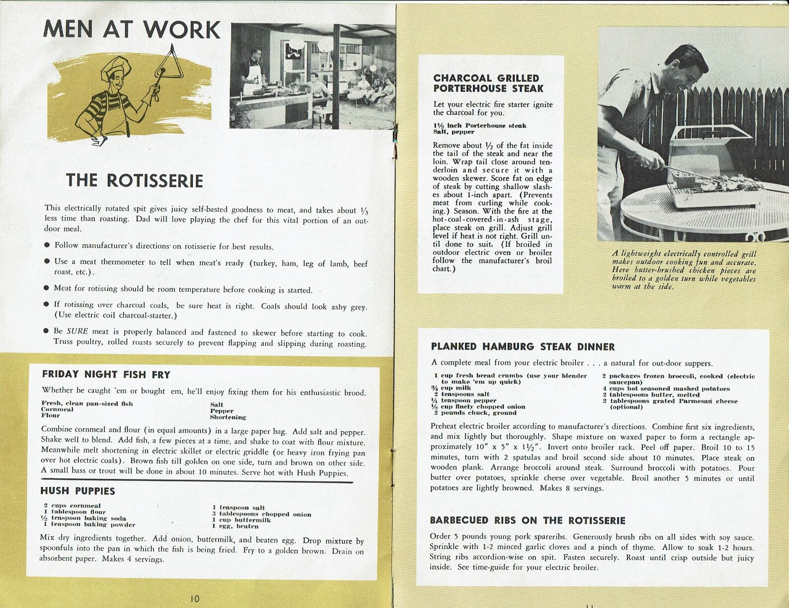 Vintage Cookout Recipe Booklet INSTANT DOWNLOAD 1950s 1960s - Etsy