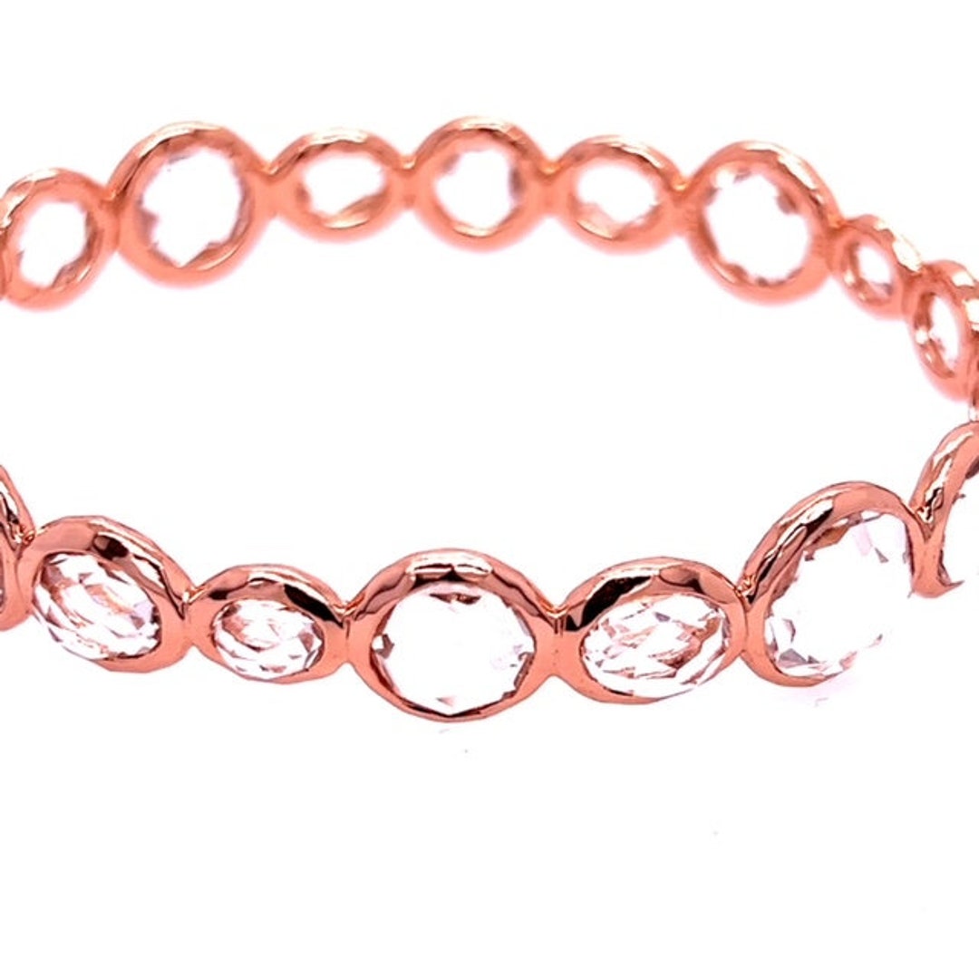 Ippolita Rose Rock Candy Collection Quartz Sterling Silver Bangle ...